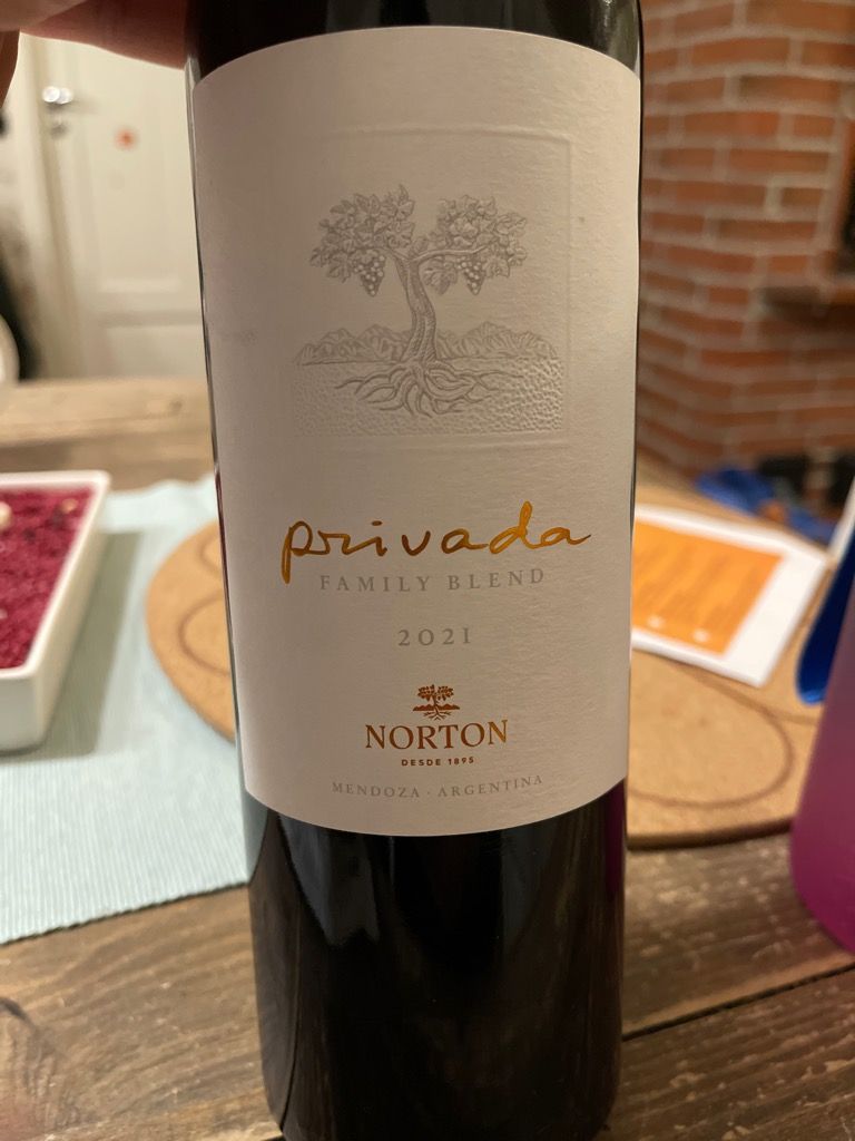 2021 Bodega Norton Privada Family Blend Lujan de Cuyo, Argentina, Mendoza, Lujan de Cuyo ...