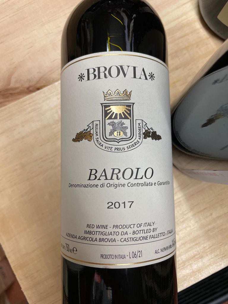 2017 Fratelli Brovia Barolo, Italy, Piedmont, Langhe, Barolo ...