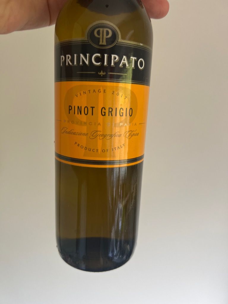 NV Principato Pinot Grigio, Italy, Lombardia, Provincia di Pavia IGT ...