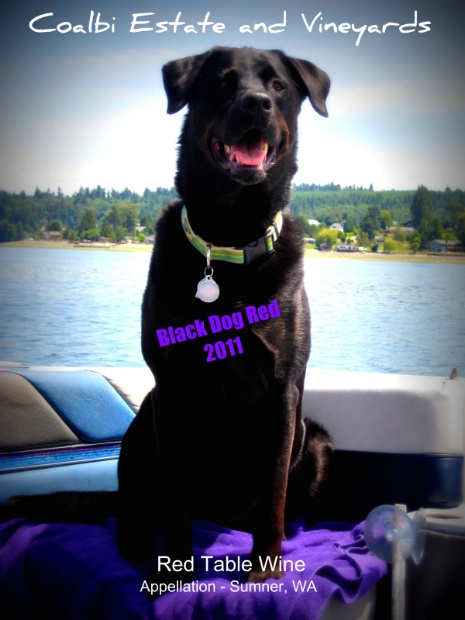 2011 Coalbi Estate and Vineyards Black Dog Red, USA, Washington ...