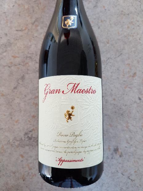 2016 Maestro Italiano Gran Maestro Appassimento Puglia IGT, Italy ...