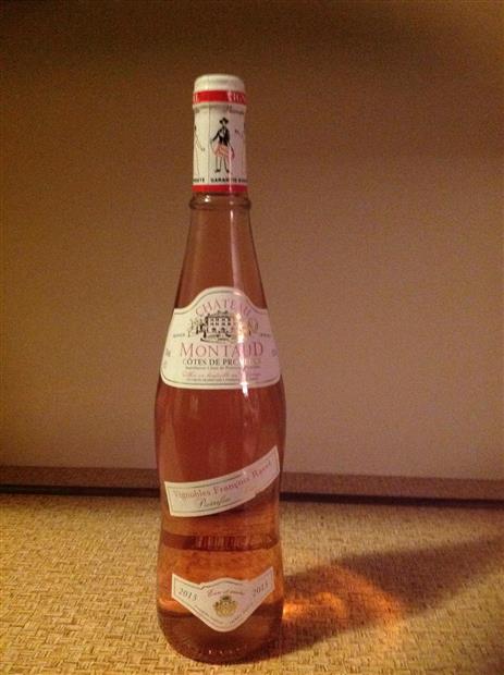 2013 Château Montaud Côtes de Provence Rosé, France, Provence, Côtes de ...
