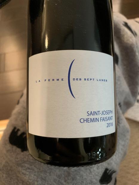 2016 La Ferme des Sept Lunes St. Joseph Chemin faisant, France, Rhône ...