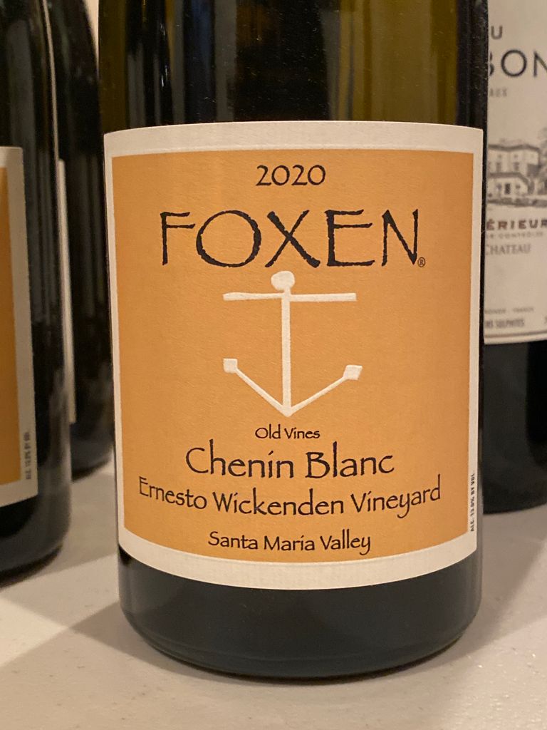2021 Foxen Chenin Blanc Ernesto Wickenden Vineyard, USA, California ...