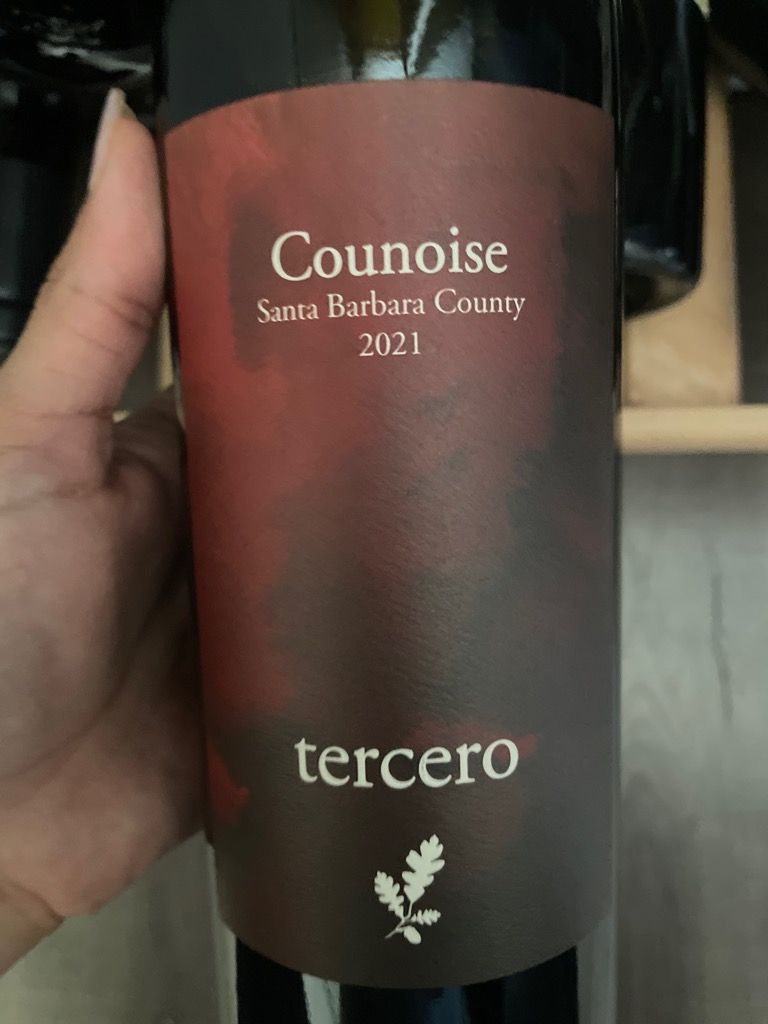2021 Tercero Counoise, USA, California, Central Coast, Santa Barbara County - CellarTracker