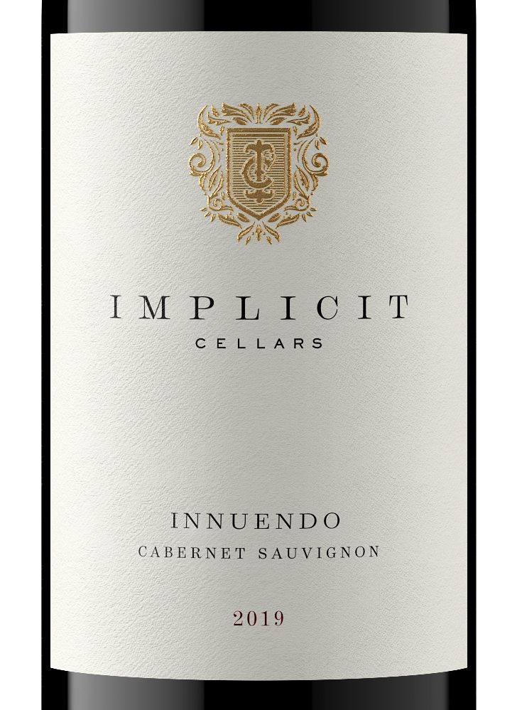2019 IMPLICIT Cellars Cabernet Sauvignon Innuendo, USA, California ...