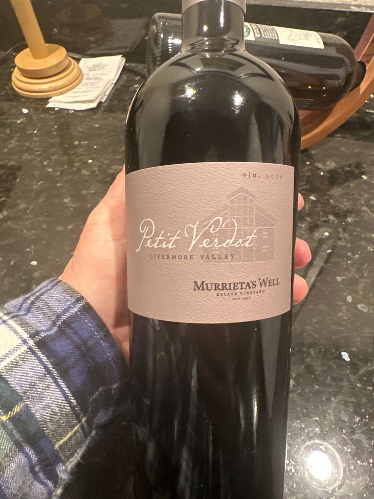 2020 Murrieta's Well Petit Verdot, USA, California, San Francisco Bay ...