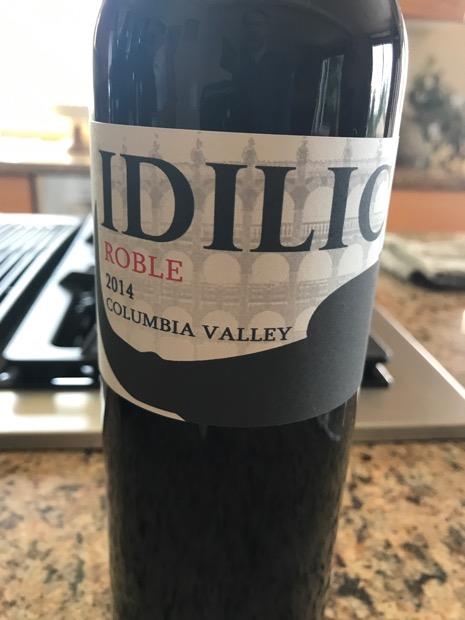 2014 Idilico Roble, USA, Washington, Columbia Valley - CellarTracker