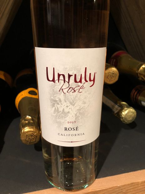 2017 Unruly Wine Cellars Rosé, USA, California, San Francisco Bay ...