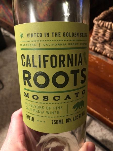2017 California Roots Moscato, USA, California - CellarTracker