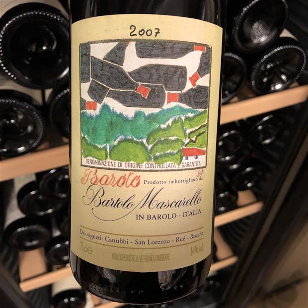 2007 Bartolo Mascarello Barolo Art Label, Italy, Piedmont, Langhe ...