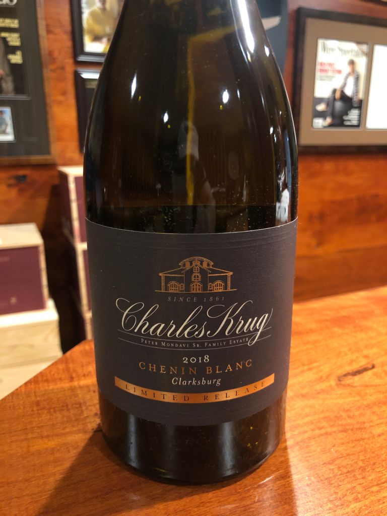 2018 Charles Krug Winery (Peter Mondavi Family) Chenin Blanc Limited ...