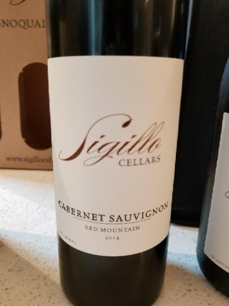 2014 Sigillo Cellars Cabernet Sauvignon Shaw Vineyard, USA, Washington ...