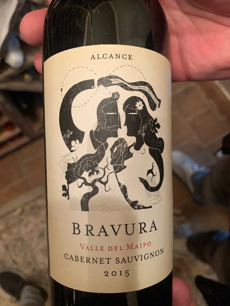 2014 Alcance Cabernet Sauvignon Bravura, Chile, Maipo Valley ...