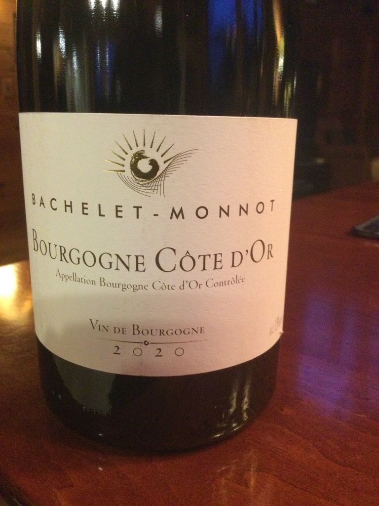 2022 Domaine Bachelet-Monnot Bourgogne Côte d'Or, France, Burgundy ...