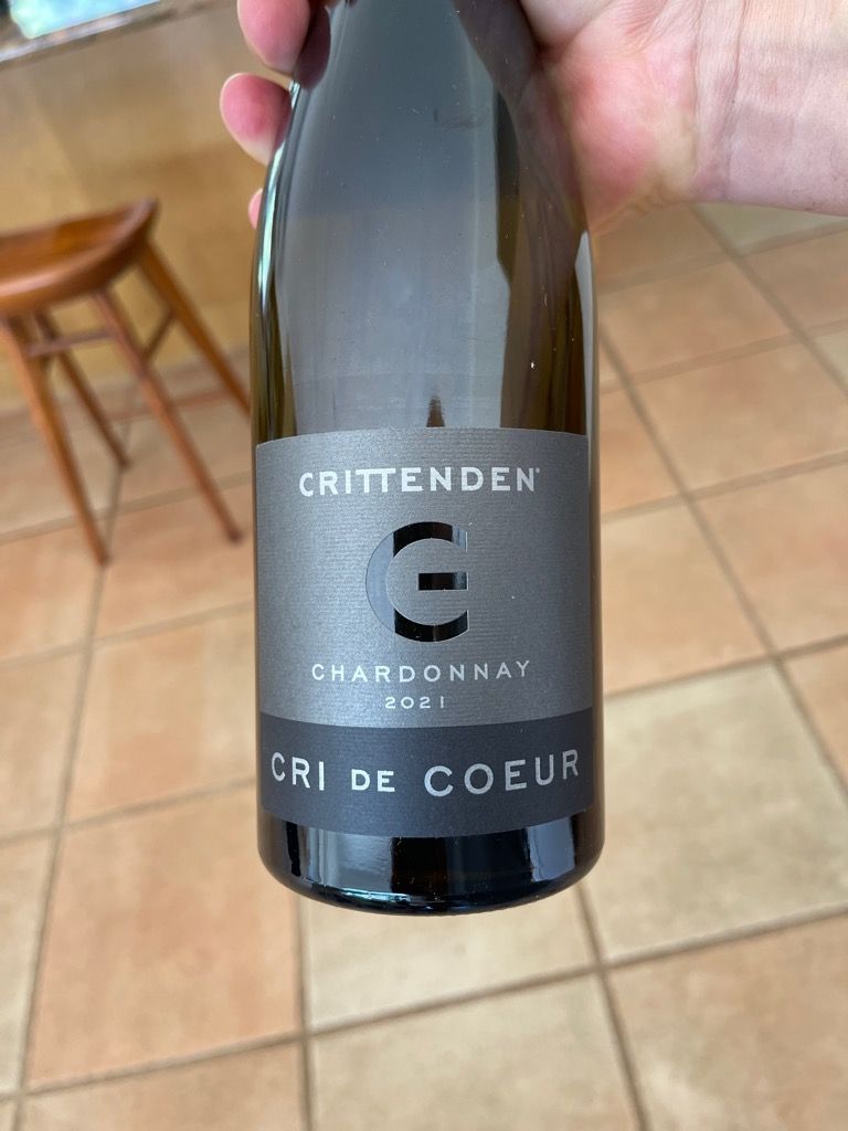 2023 Crittenden Estate Chardonnay Cri de Coeur, Australia, Victoria ...