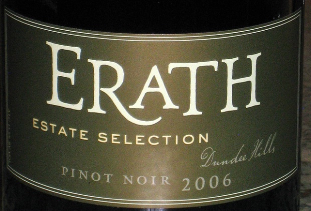 2006 Erath Pinot Noir Estate Selection Dundee Hills, USA, Oregon ...