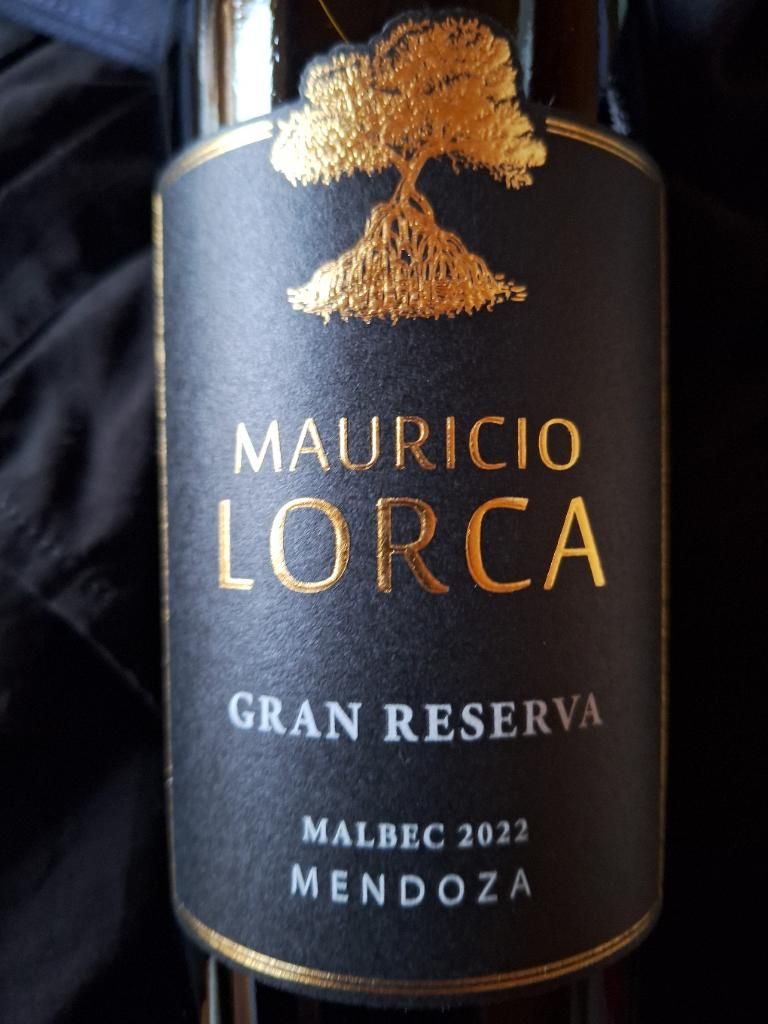 2022 Mauricio Lorca Malbec Gran Reserva, Argentina, Mendoza, Valle de ...