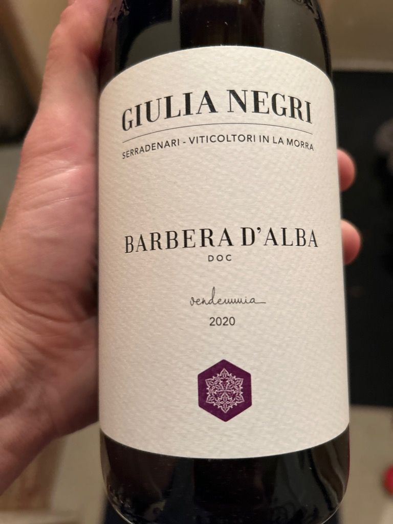 2020 Giulia Negri Barbera d'Alba, Italy, Piedmont, Alba, Barbera d'Alba ...