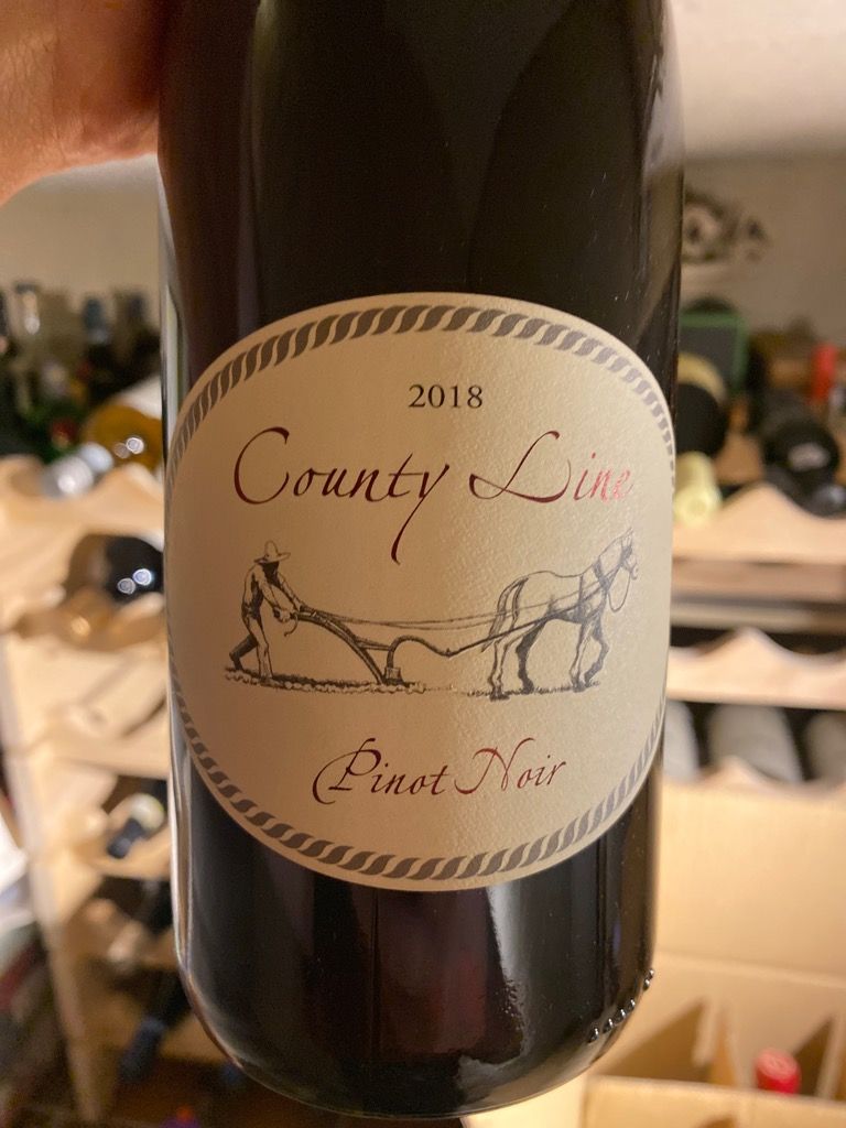 2021 County Line Pinot Noir, USA, California, North Coast, Anderson ...