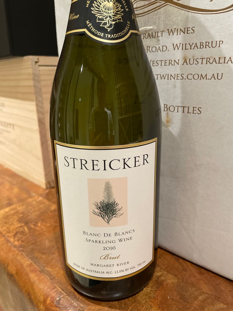 2018 Streicker Blanc de Blancs, Australia, Western Australia, South West Australia, Margaret ...