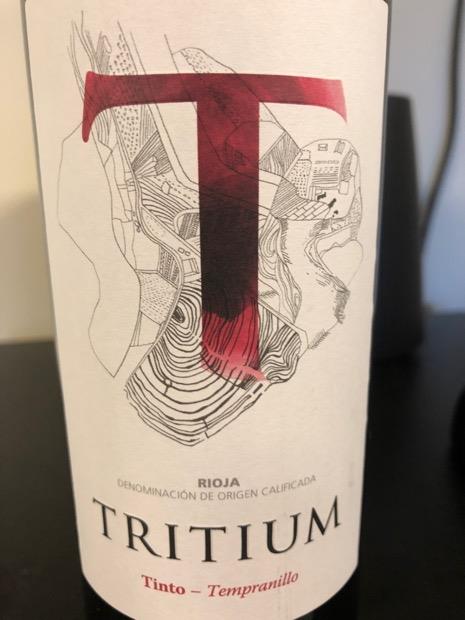 2016 Tritium Tempranillo Rioja El Largo, Spain, La Rioja, Rioja ...