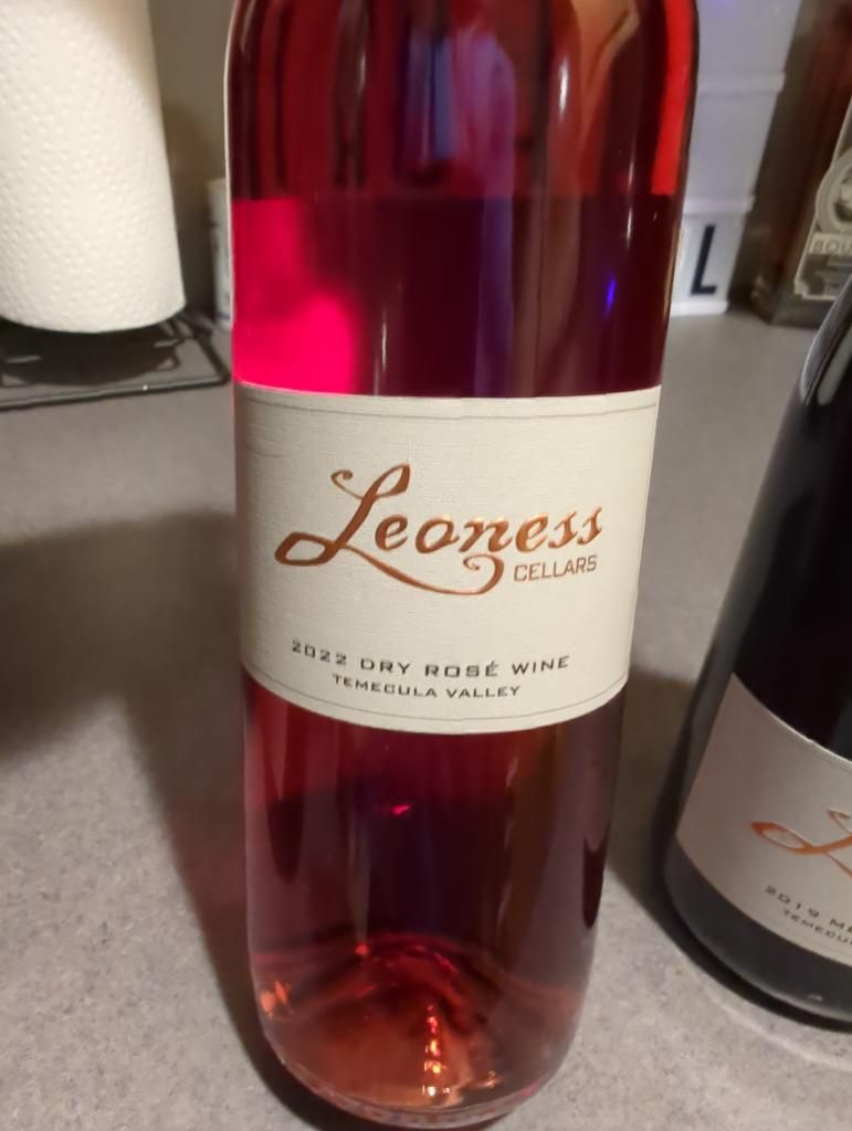 2023 Leoness Cellars Dry Rosé Wine Temecula Valley, USA, California, South Coast, Temecula ...