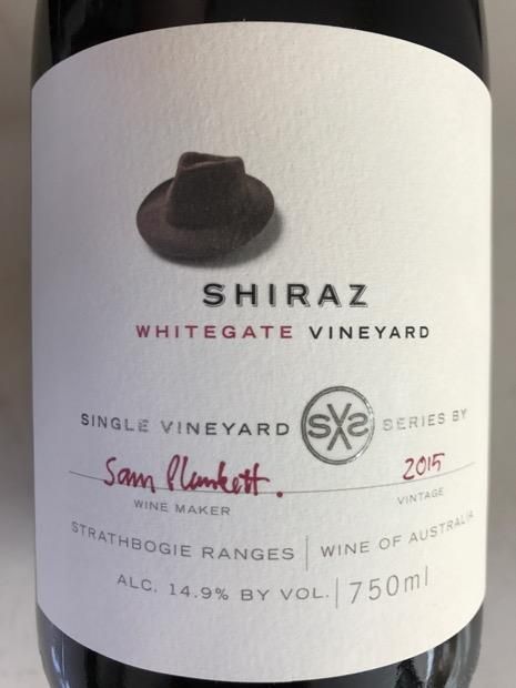 2015 Wine by Sam Shiraz Whitegate, Australia, Victoria, Strathbogie ...