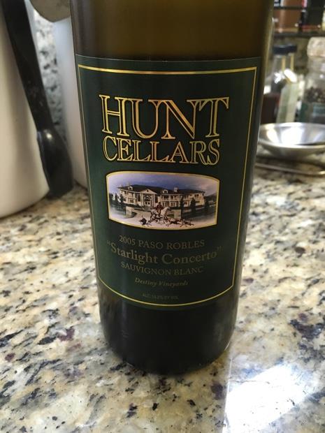 2008 Hunt Cellars Chardonnay Starlight Concerto Destiny Vineyards, USA ...