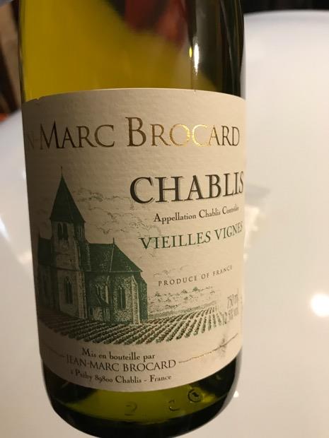 2005 Jean-Marc Brocard Chablis Vieilles Vignes, France, Burgundy ...