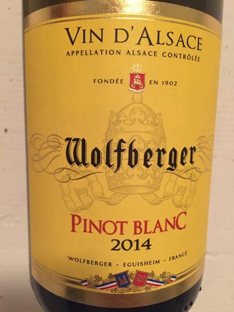 2014 Wolfberger Pinot Blanc, France, Alsace - CellarTracker