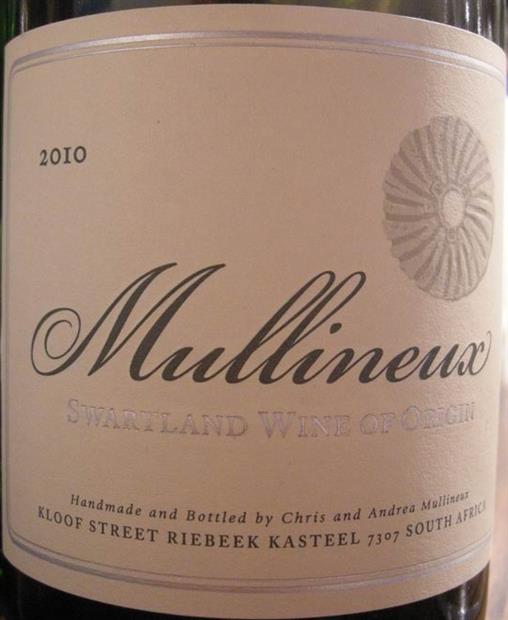 2010 Mullineux Old Vines White, South Africa, Coastal Region, Swartland - CellarTracker