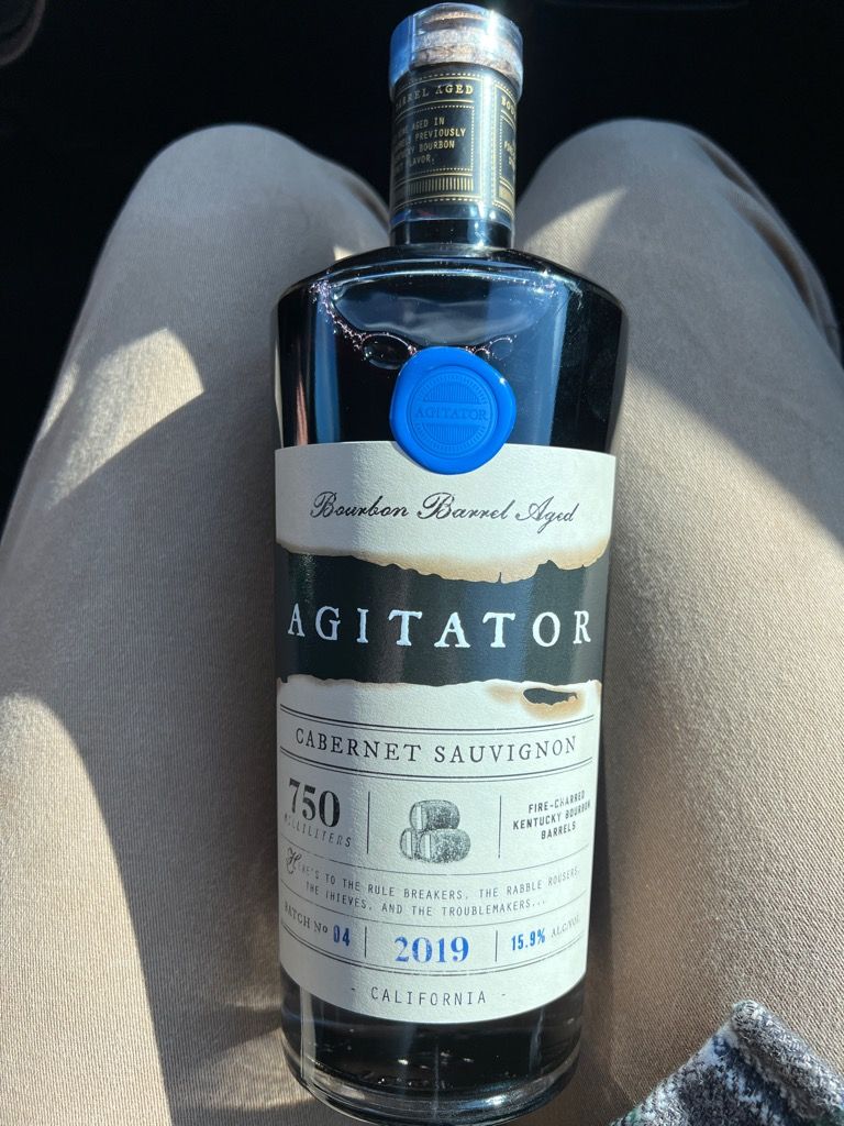 2019 Agitator Cabernet Sauvignon, USA, California - CellarTracker