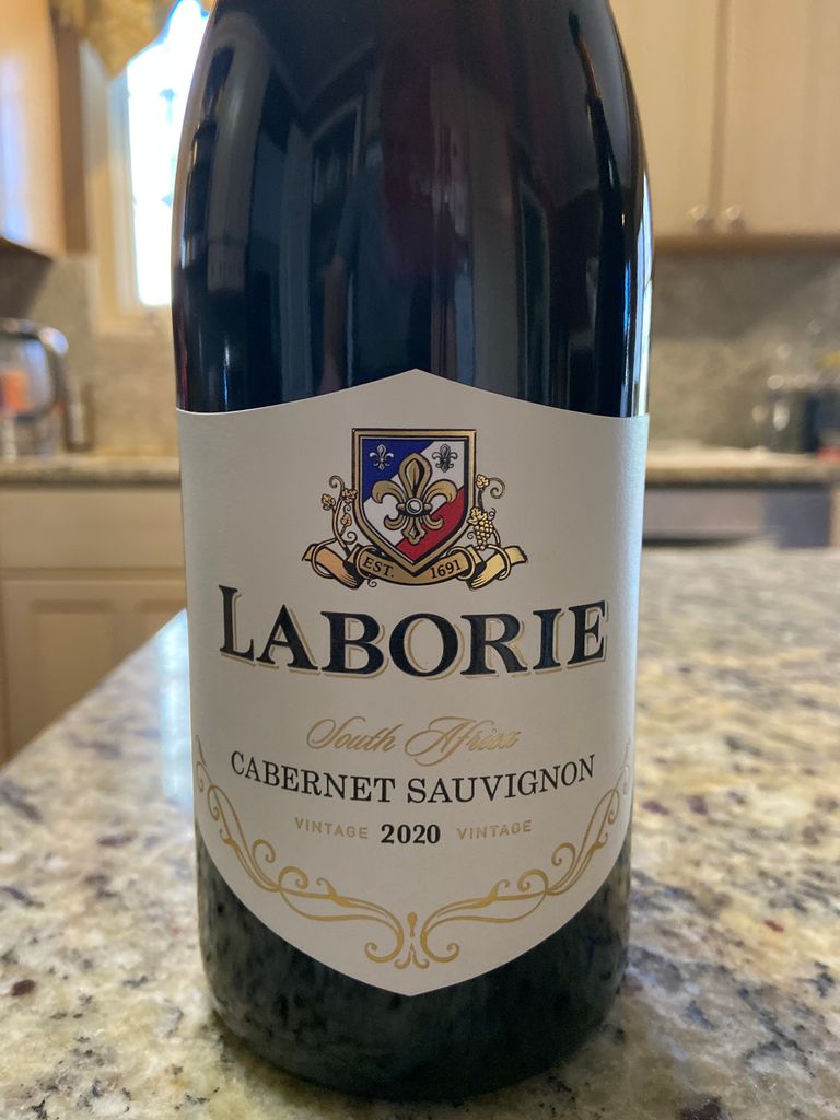 2010 Laborie Estate Wine Cabernet Sauvignon, South Africa, Coastal ...