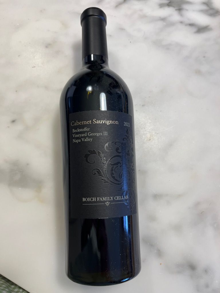 2021 Boich Family Cellar Cabernet Sauvignon Beckstoffer Georges III ...