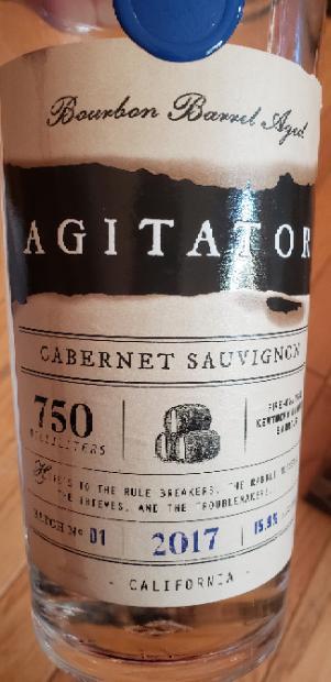 2017 Agitator Cabernet Sauvignon, USA, California - CellarTracker