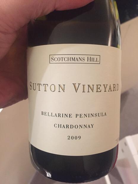 2009 Scotchmans Hill Chardonnay Sutton Vineyard, Australia, Victoria ...