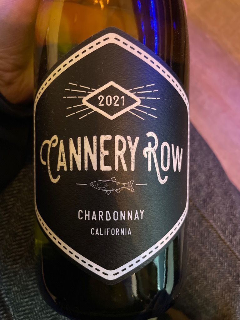2021 Cannery Row Chardonnay, USA, California - CellarTracker