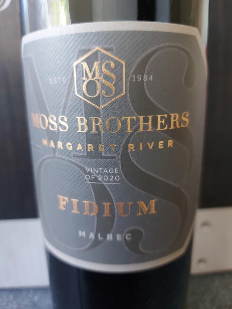 2020 Moss Brothers Malbec Fidium, Australia, Western Australia, South ...