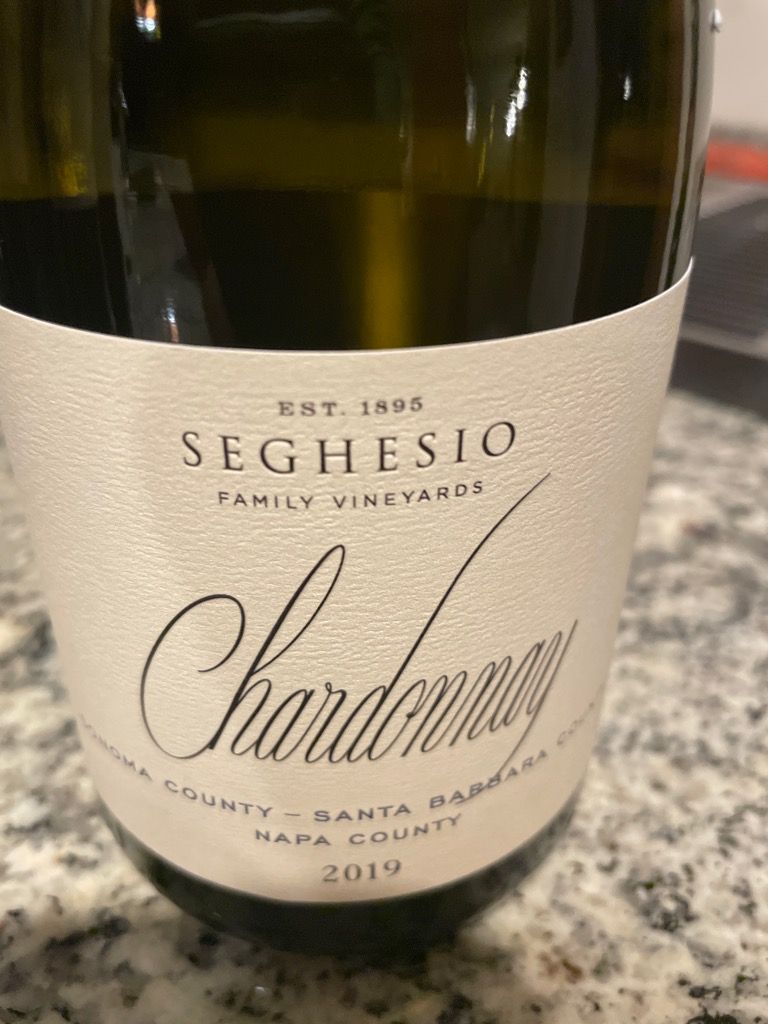 2022 Seghesio Family Vineyards Chardonnay 3 County Blend (Napa, Sonoma ...