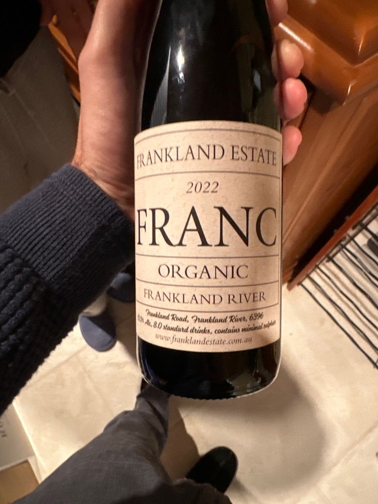 2021 Frankland Estate Cabernet Franc, Australia, Western Australia ...