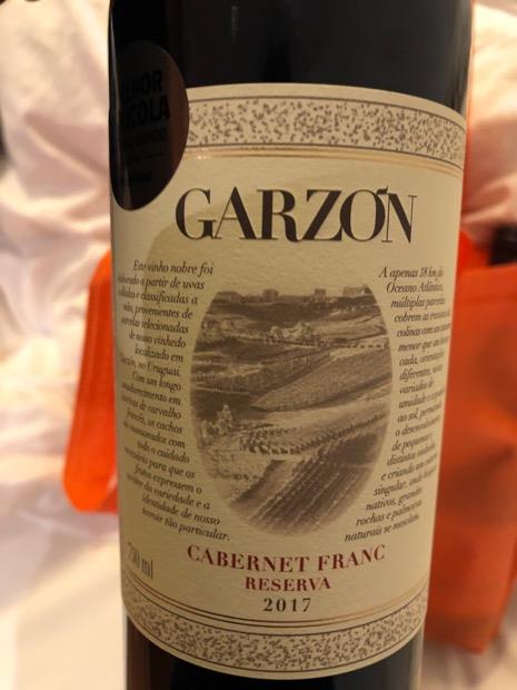2017 Bodega Garzón Cabernet Franc Reserva, Uruguay, Maldonado ...
