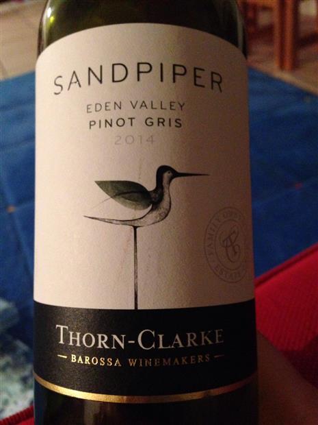 2011 Thorn-Clarke Pinot Gris Sandpiper, Australia, South Australia ...