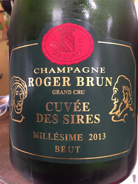 2011 Roger Brun Champagne Cuvée Des Sires La Pelle, France, Champagne ...