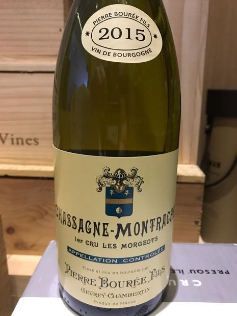 2014 Pierre Bourée Fils Chassagne-Montrachet 1er Cru Morgeot, France ...