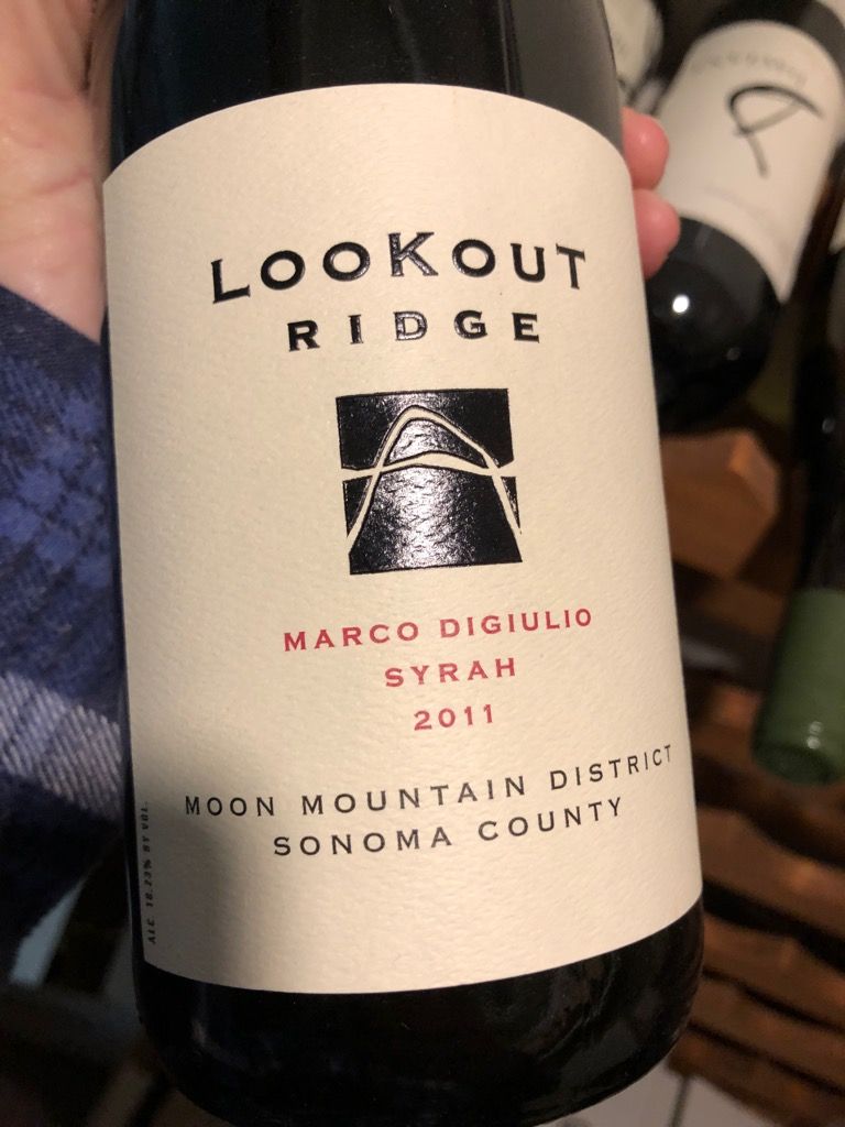 2014 Lookout Ridge Syrah Marco DiGiulio, USA, California, Sonoma County ...