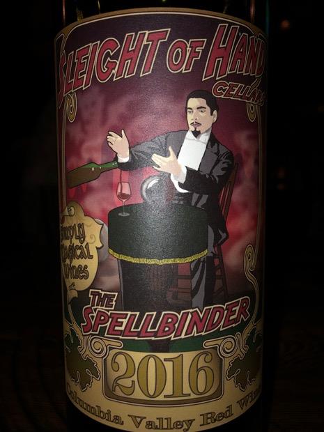2016 Sleight of Hand The Spellbinder, USA, Washington, Columbia Valley ...