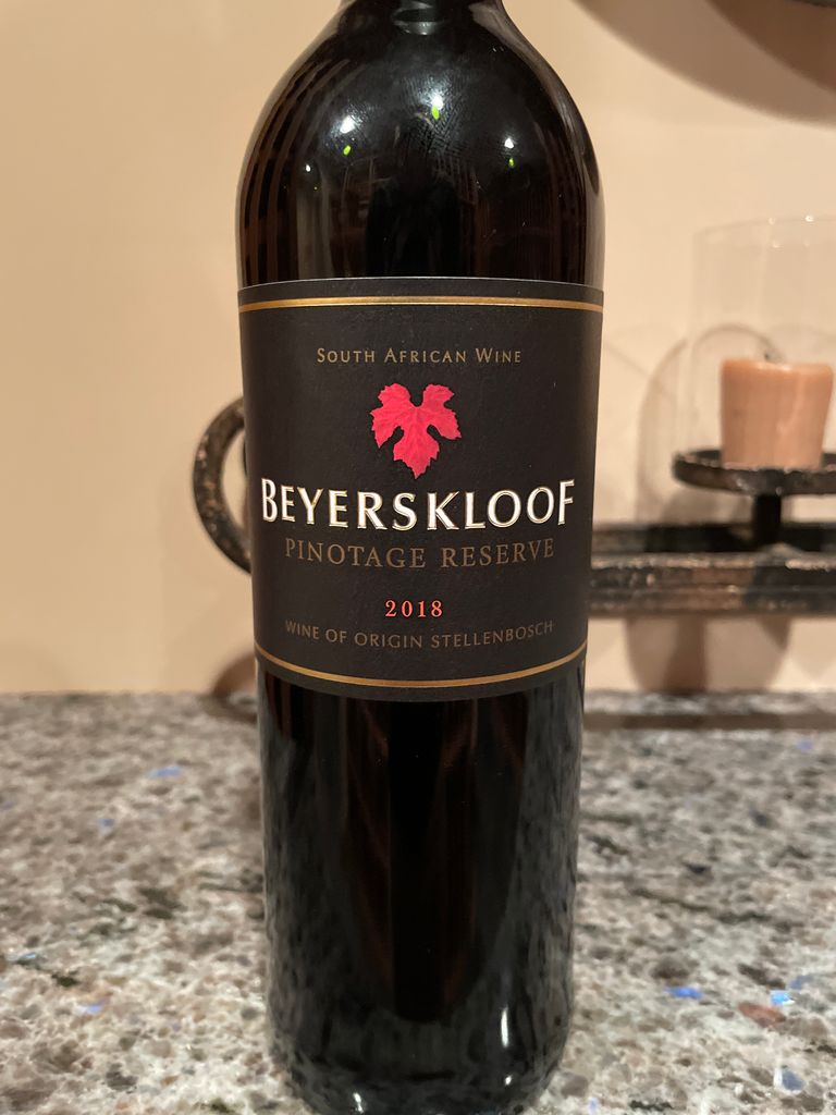2019 Beyerskloof Pinotage Reserve Western Cape, South Africa, Western ...