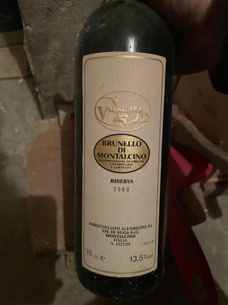 1988 Val di Suga Brunello di Montalcino, Italy, Tuscany, Montalcino ...