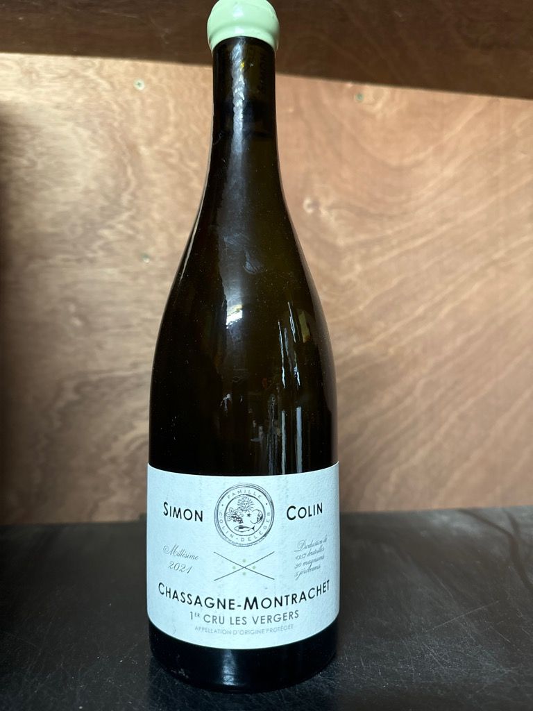 2021 Simon Colin Chassagne-Montrachet 1er Cru Les Vergers, France ...